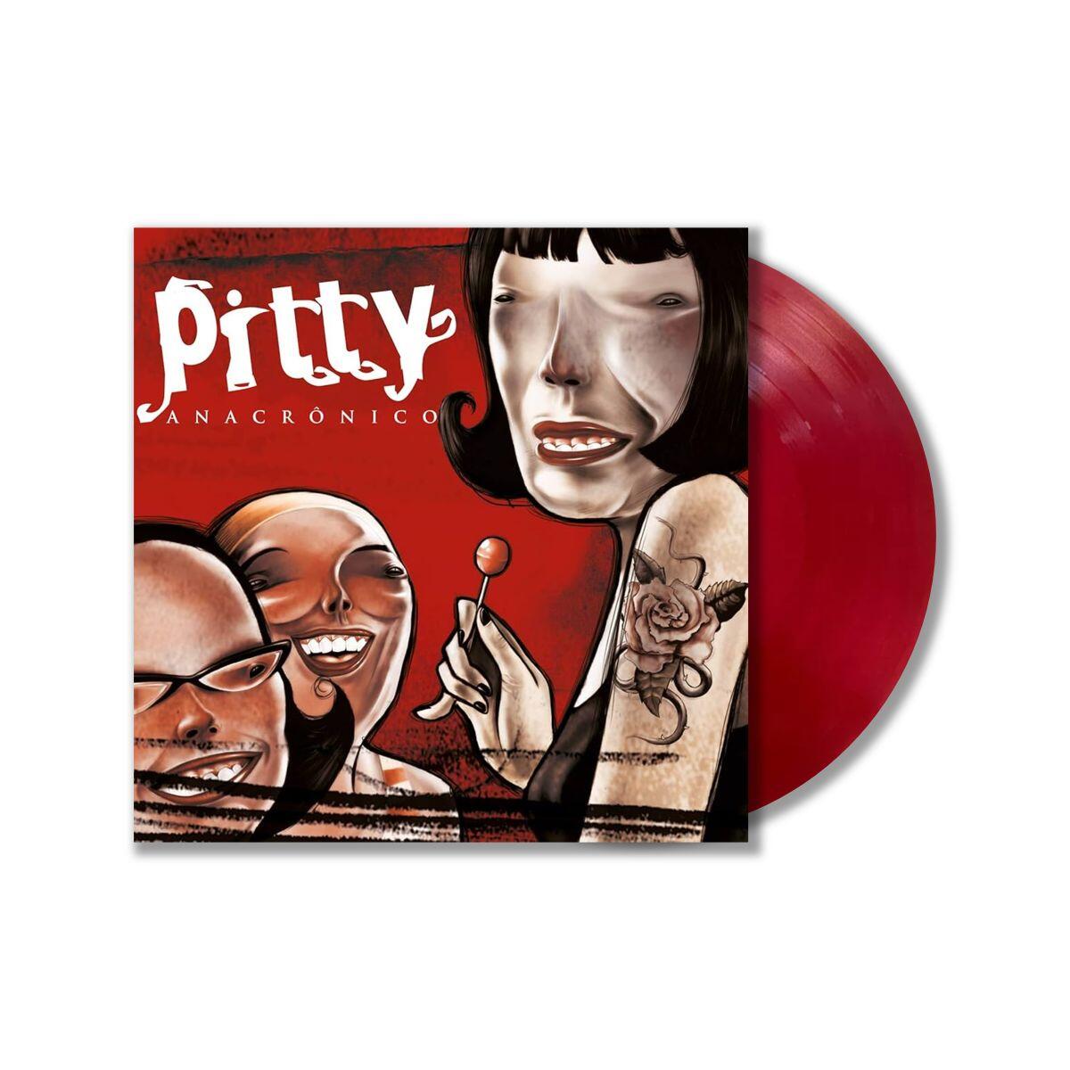 Comprar LP Pitty / Anacrônico (vermelho opaco) - Bolachão Discos | loja ...
