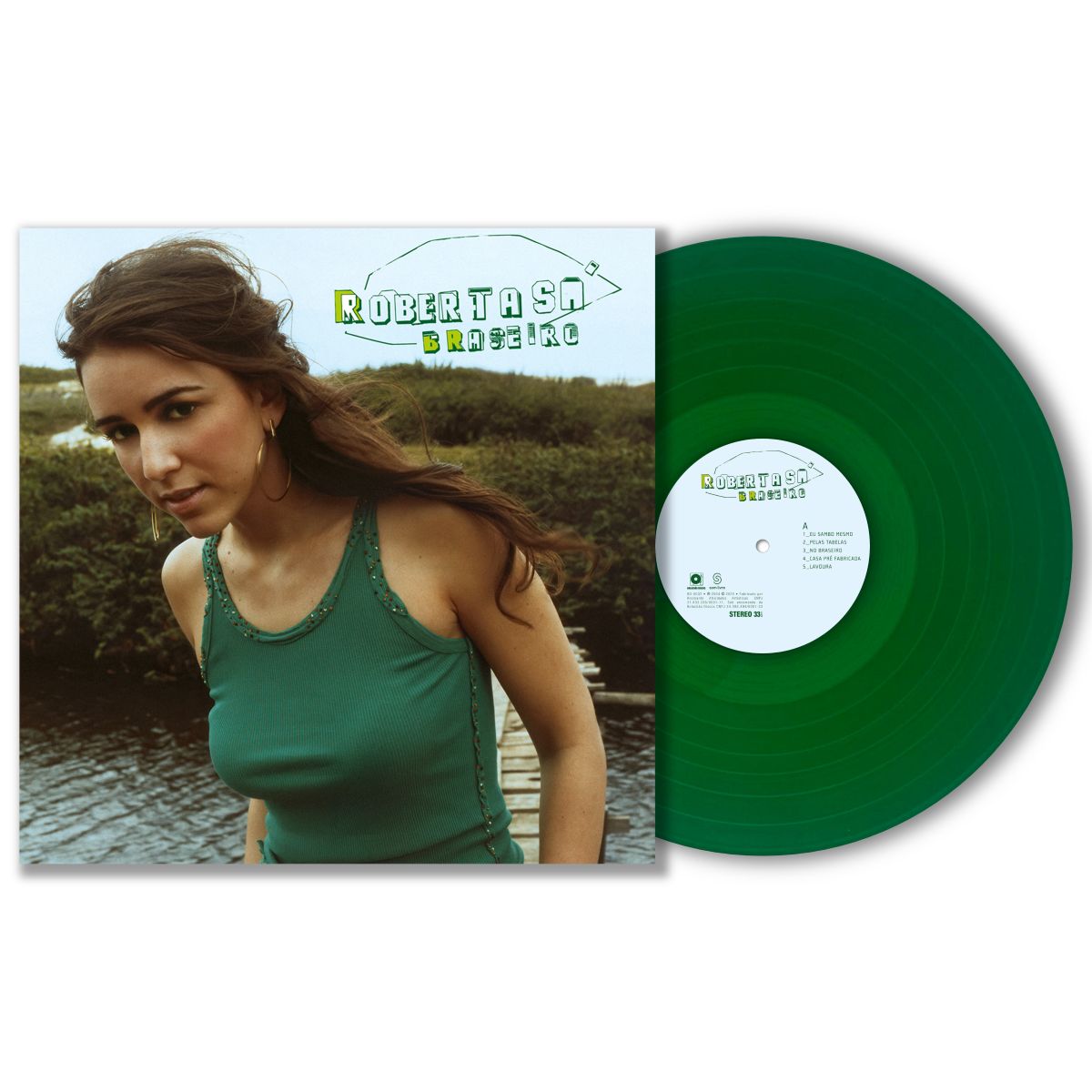 Comprar LP Roberta Sá / Braseiro (verde esfumaçado) - R$220,00 ...