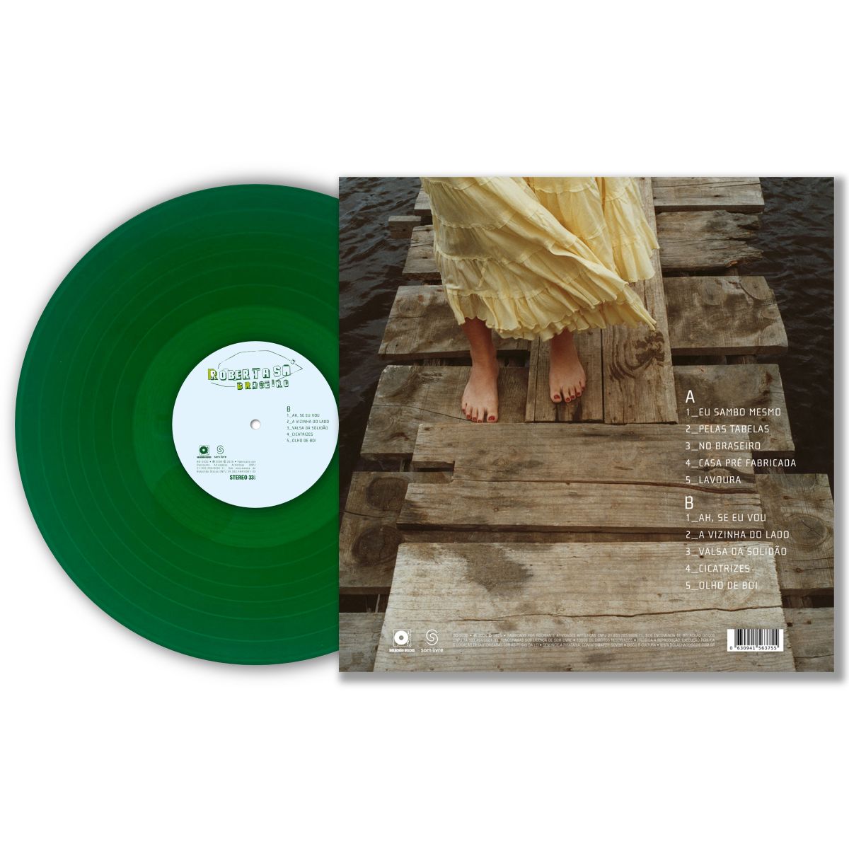 Comprar LP Roberta Sá / Braseiro (verde esfumaçado) - R$230,00 ...