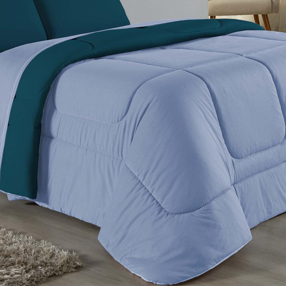 Comprar Edredom Dupla Face Queen Size 100% Algodão Em Malha Fio 30/1 ...