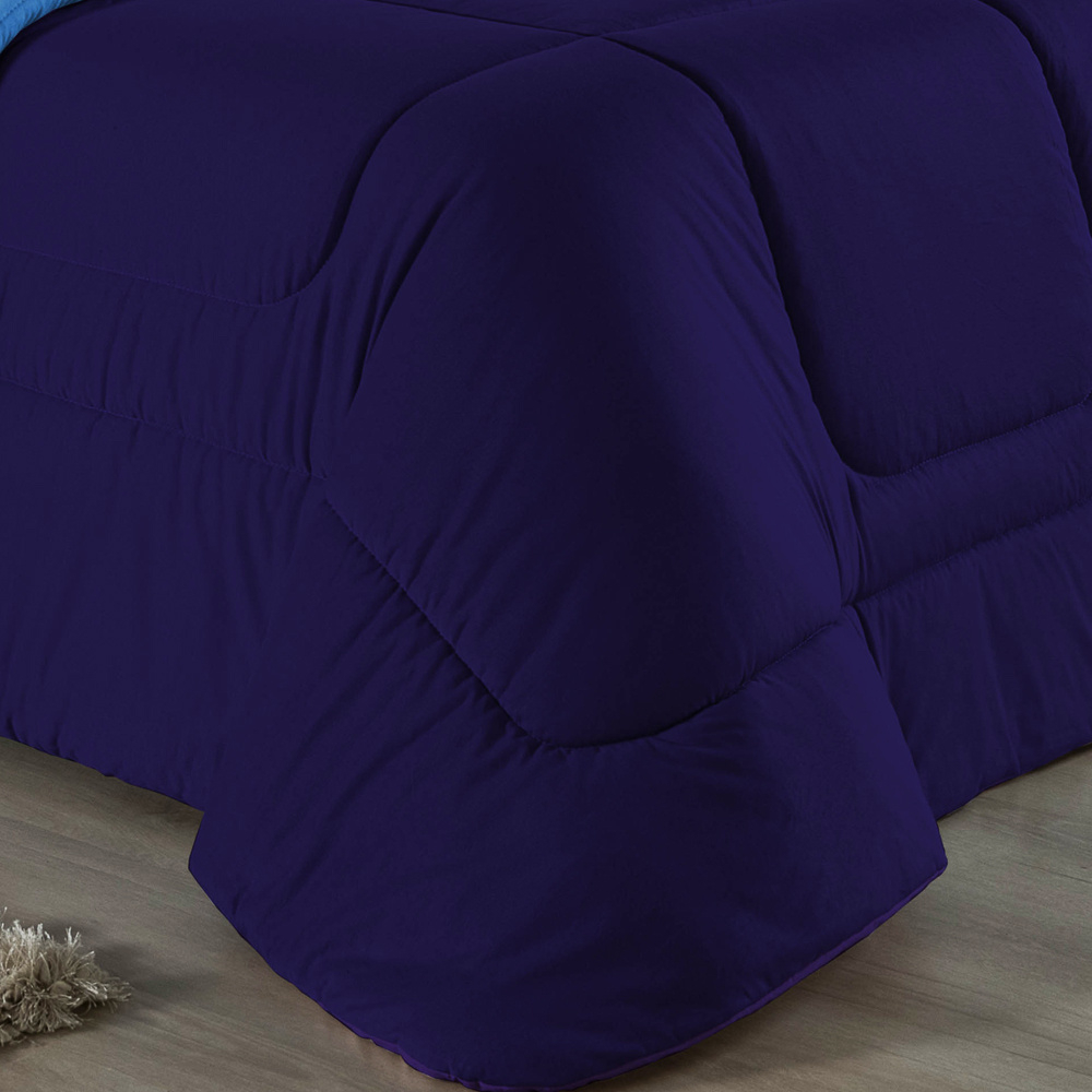 Comprar Edredom Dupla Face Queen Size 100% Algodão Em Malha Fio 30/1 ...