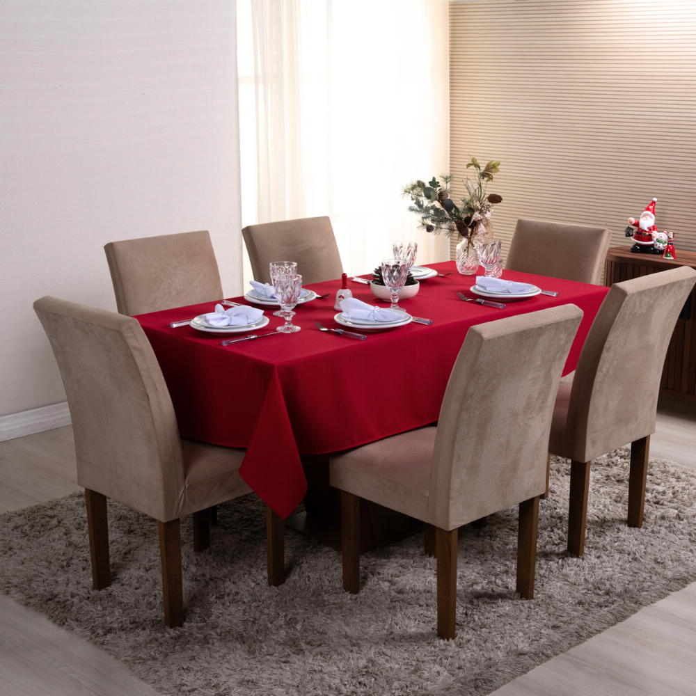 Comprar Toalha De Mesa Basic 04 Cadeiras 1,45M x 1,40M Tecido Oxford ...
