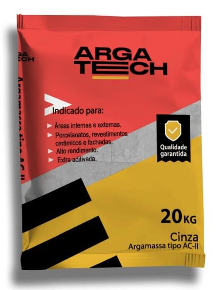 Argamassa AC2 Cinza 20Kg-Argatech