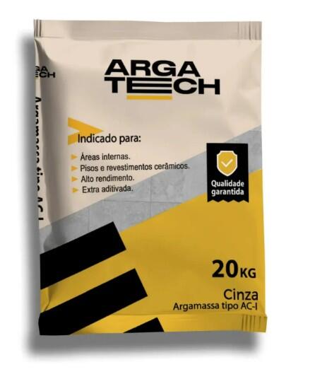 Argamassa AC1 20Kg Cinza - Argatech