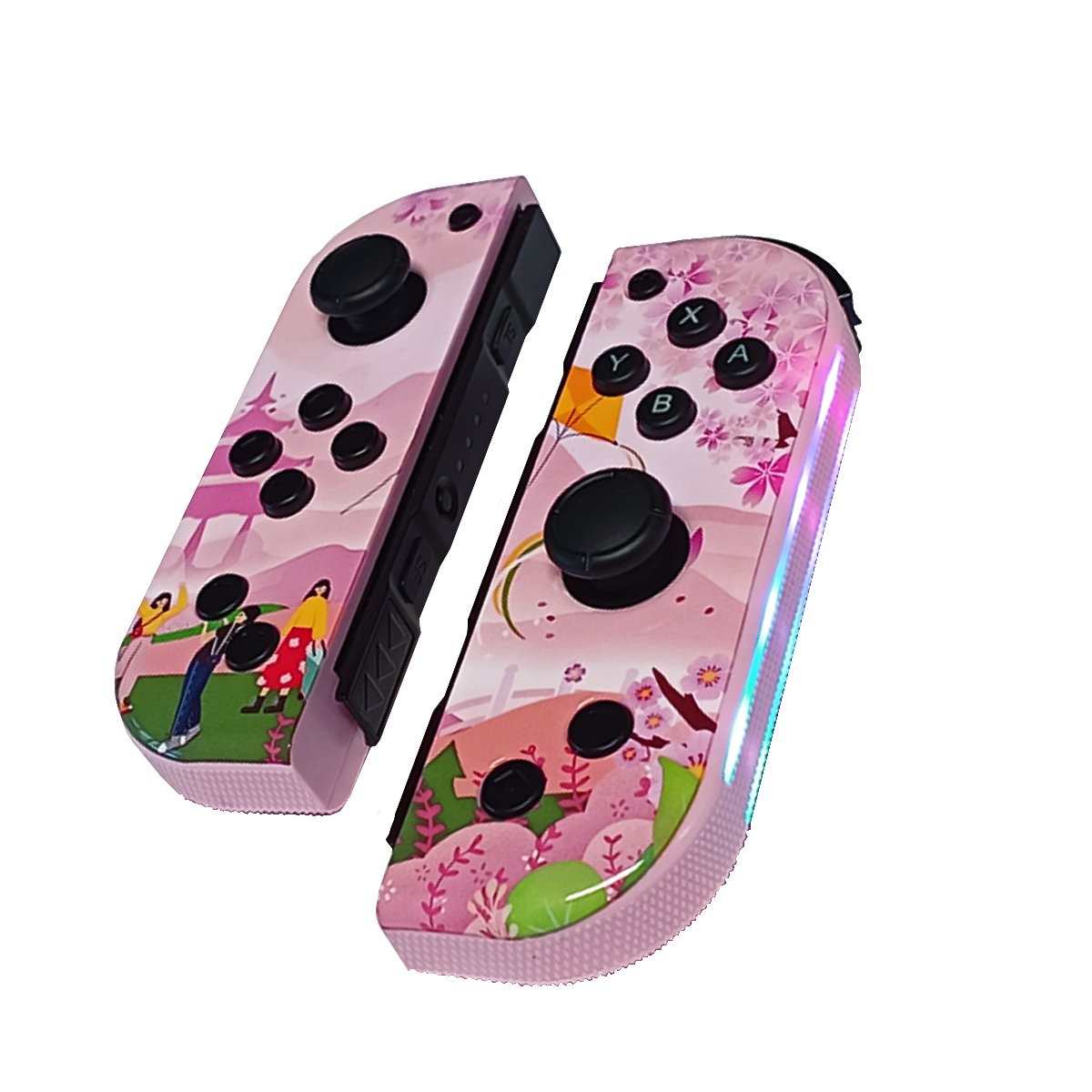 Comprar Controle Joystick Joycon Rgb Com Led Par Nintendo Switch ...