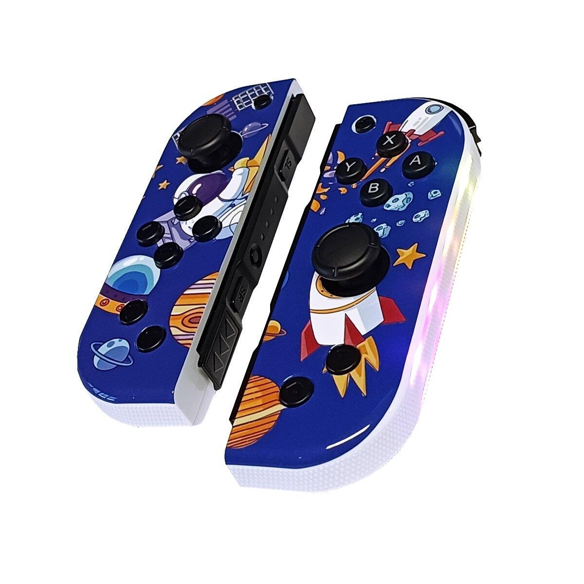 Comprar Controle Joystick Joycon Rgb Com Led Par Nintendo Switch