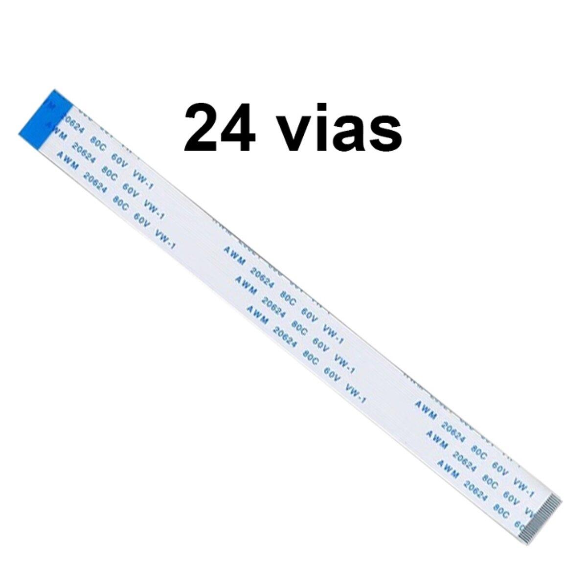 Comprar Cabo Flat 24 Vias Invertido para Drive Playstation PS3 Slim - a ...