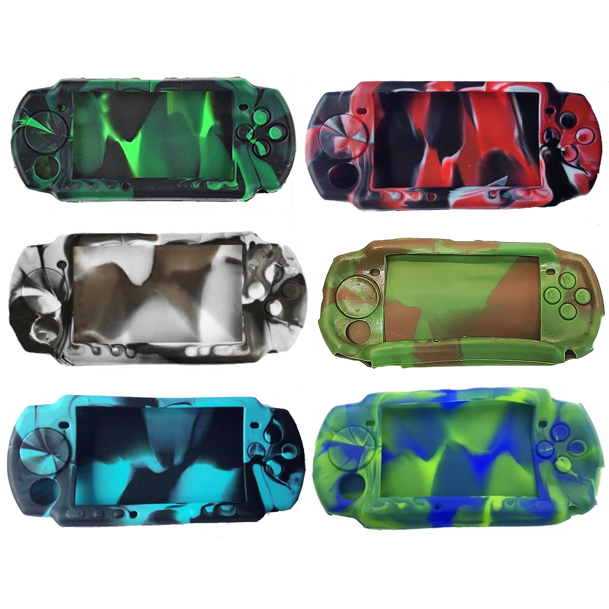 Comprar Capa Case Protetora de Silicone Para PSP 2000 e 3000 ...