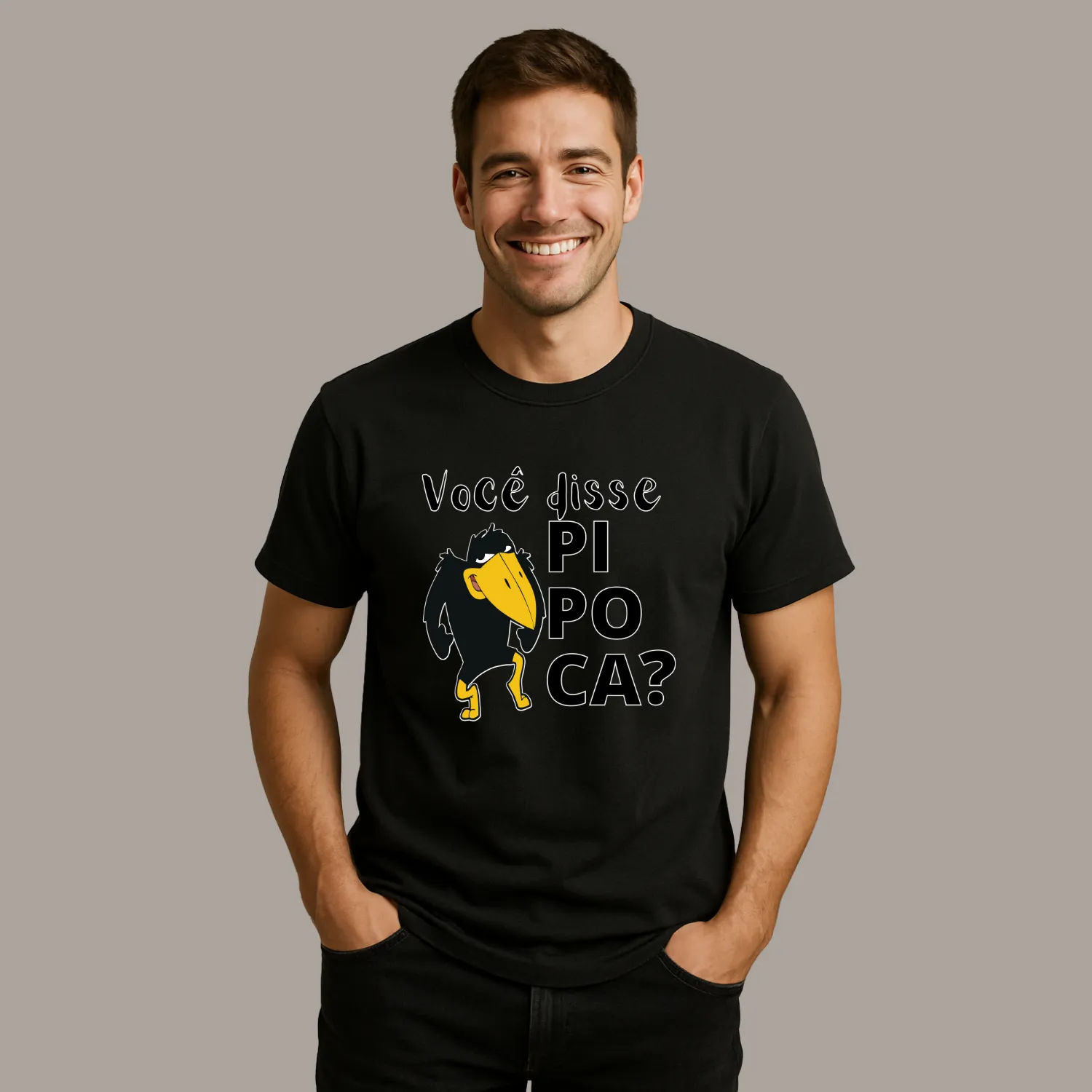 Comprar Camiseta Você Disse Pipoca