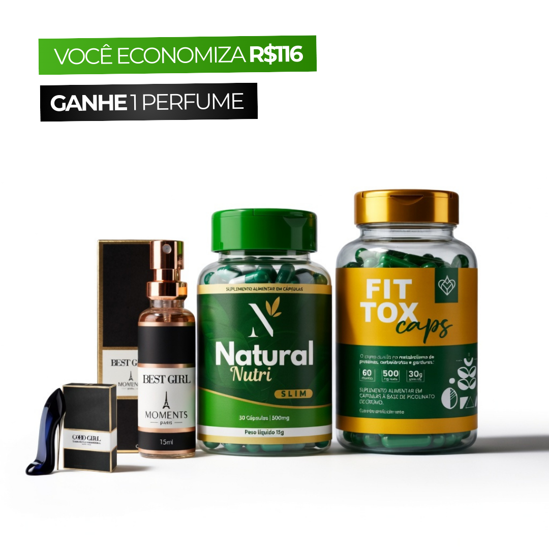 NATURAL NUTRI SLIM + FITTOX CAPS