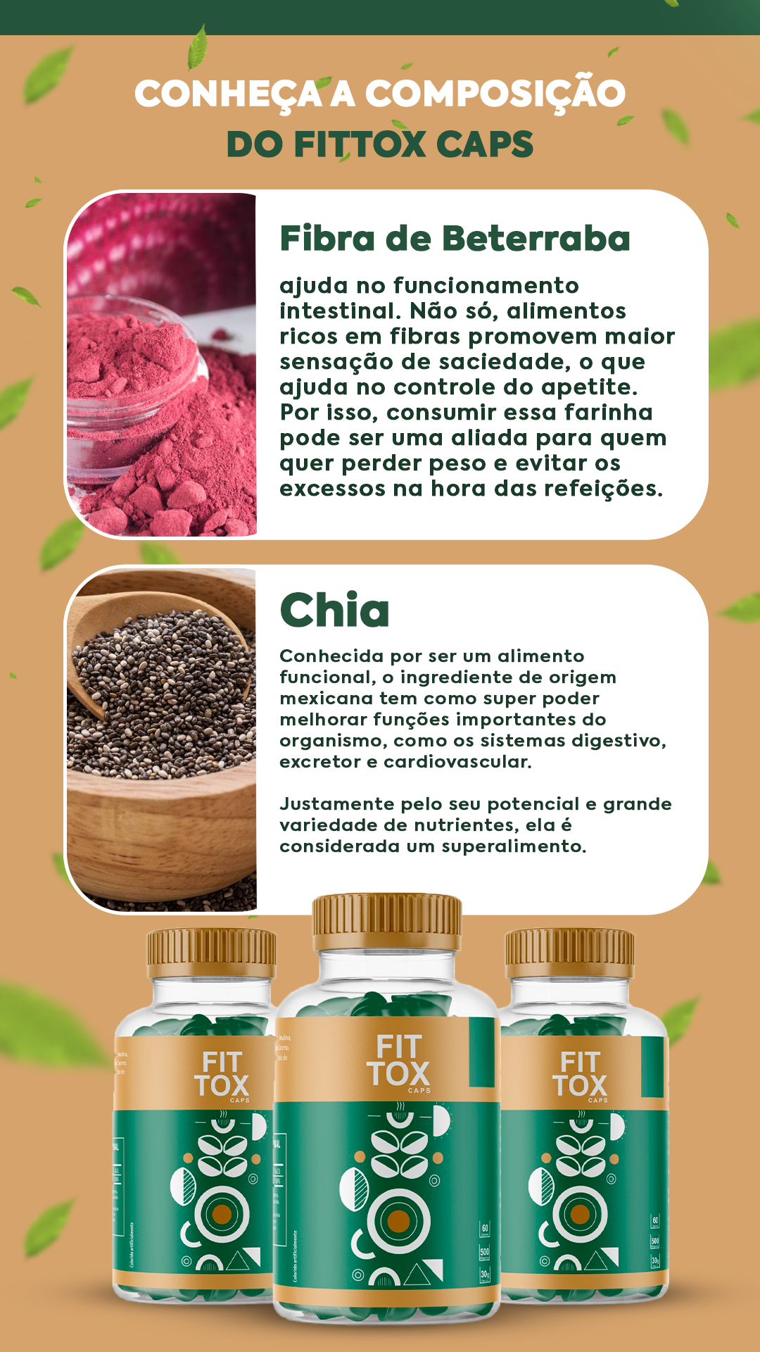 Comprar 2 POTES FITTOX CAPS (emagrecedor sem contraindicação e regula o ...