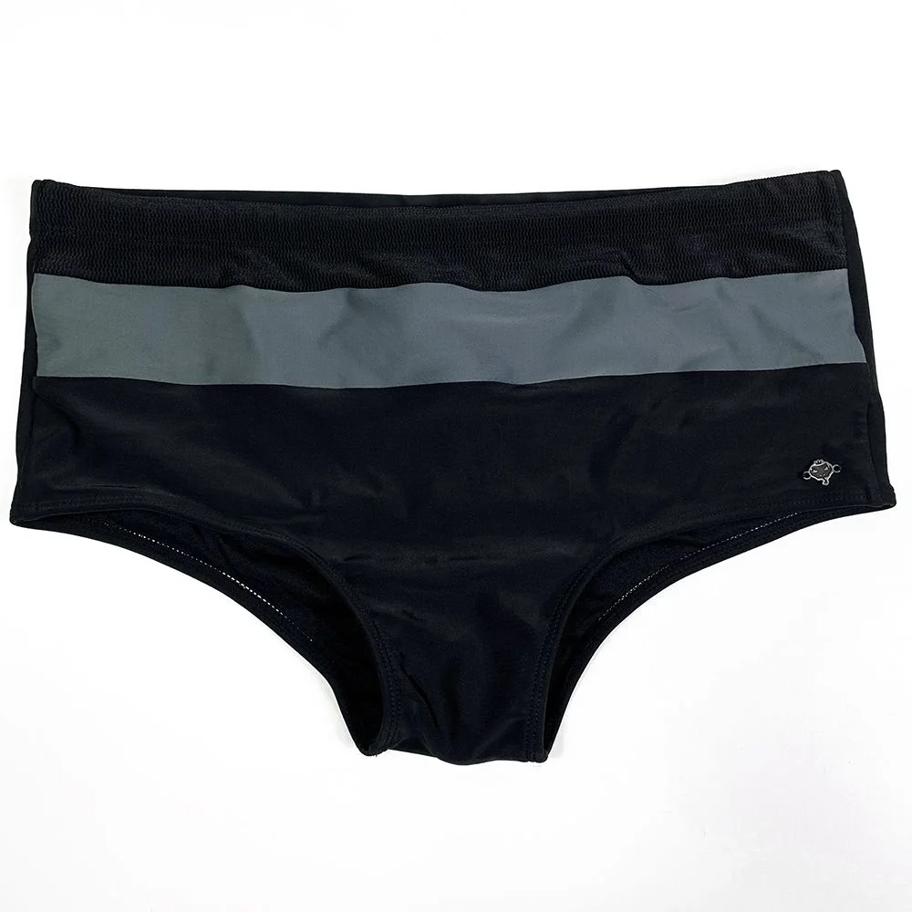 Sunga Textura E Recortes Tradicional Preto e Cinza - LaVíbora: Shorts ...