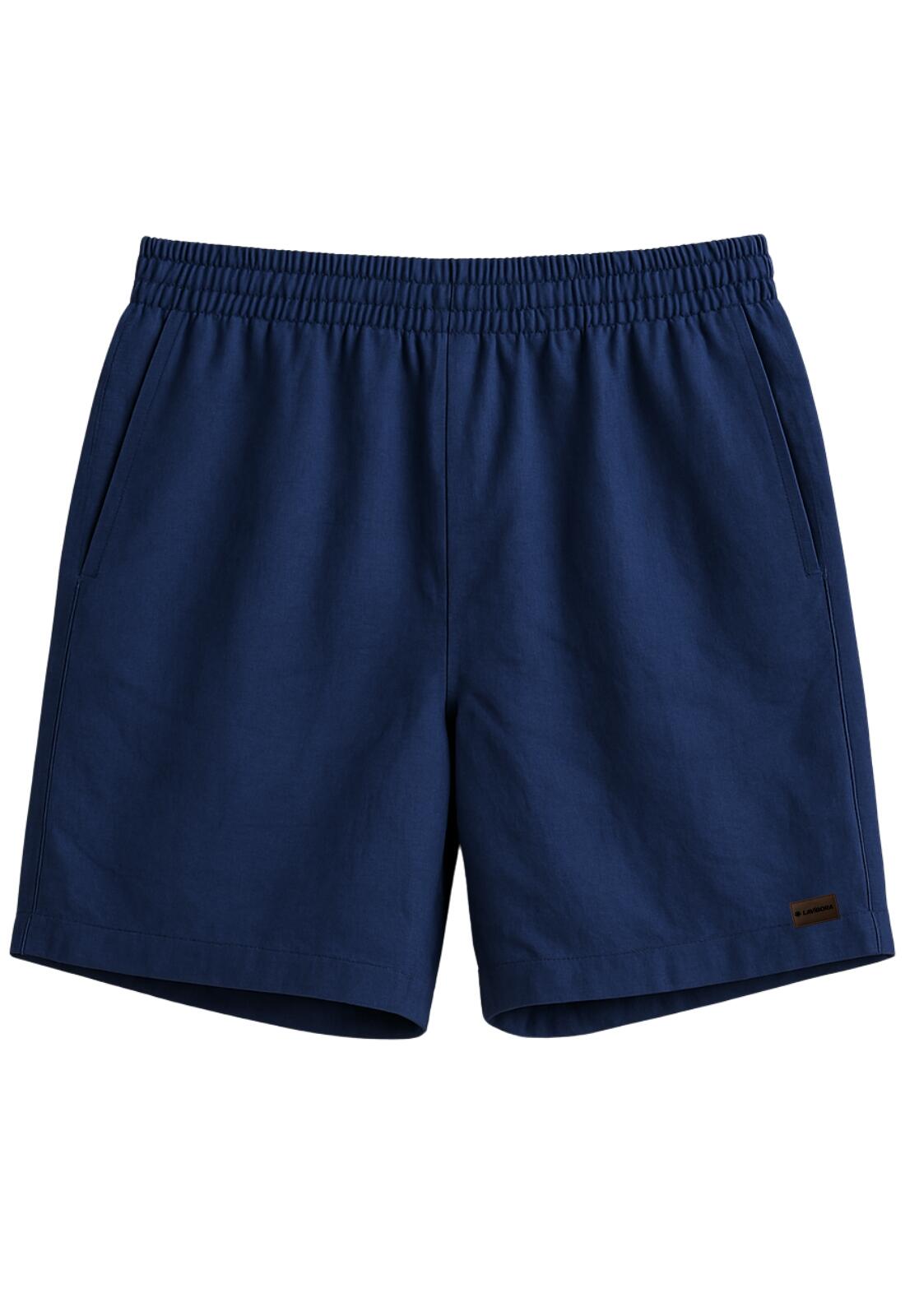 Short Masculino Viscolinho Azul Marinho