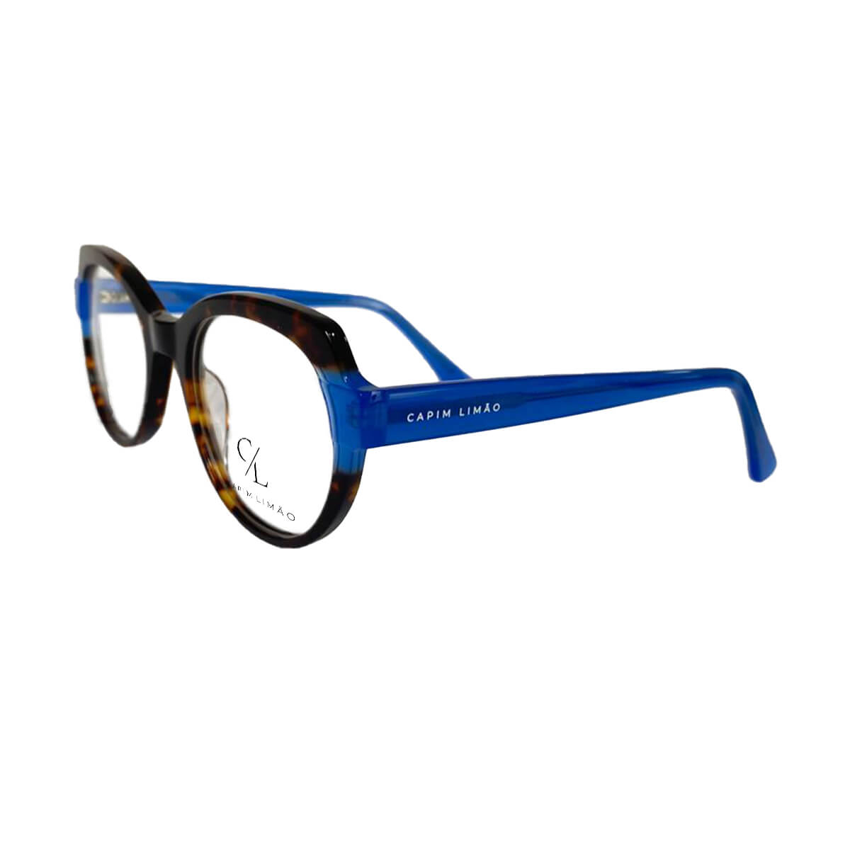 Armação para óculos de Grau Capim Limão em Acetato Redondo - a partir ...