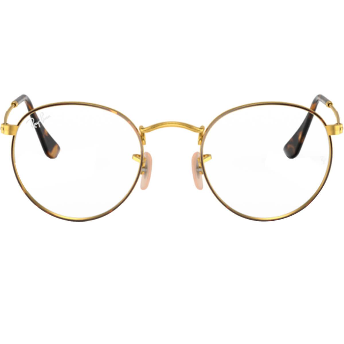 Comprar ARMAÇÃO RAY-BAN ROUND METAL OPTICS 0RX3447V 2945 53 - a partir ...