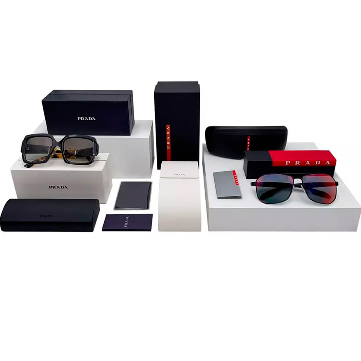 Comprar ÓCULOS DE SOL PRADA 0PR C51S ZVN70B58 - a partir de R$2.585,74 ...