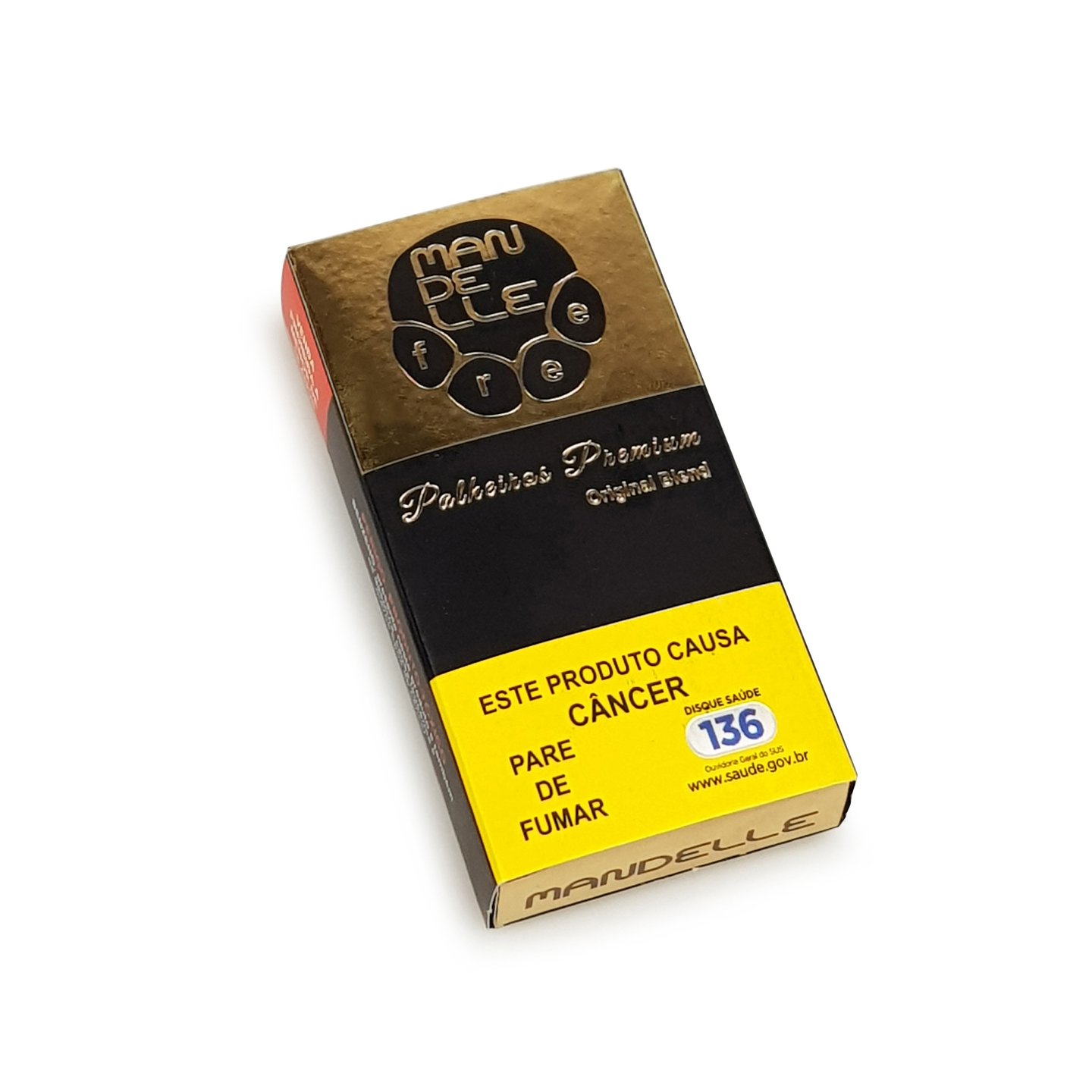 Cigarro de Palha Mandelle Free (Com Piteira) - Mç (20) - Tabacaria ...