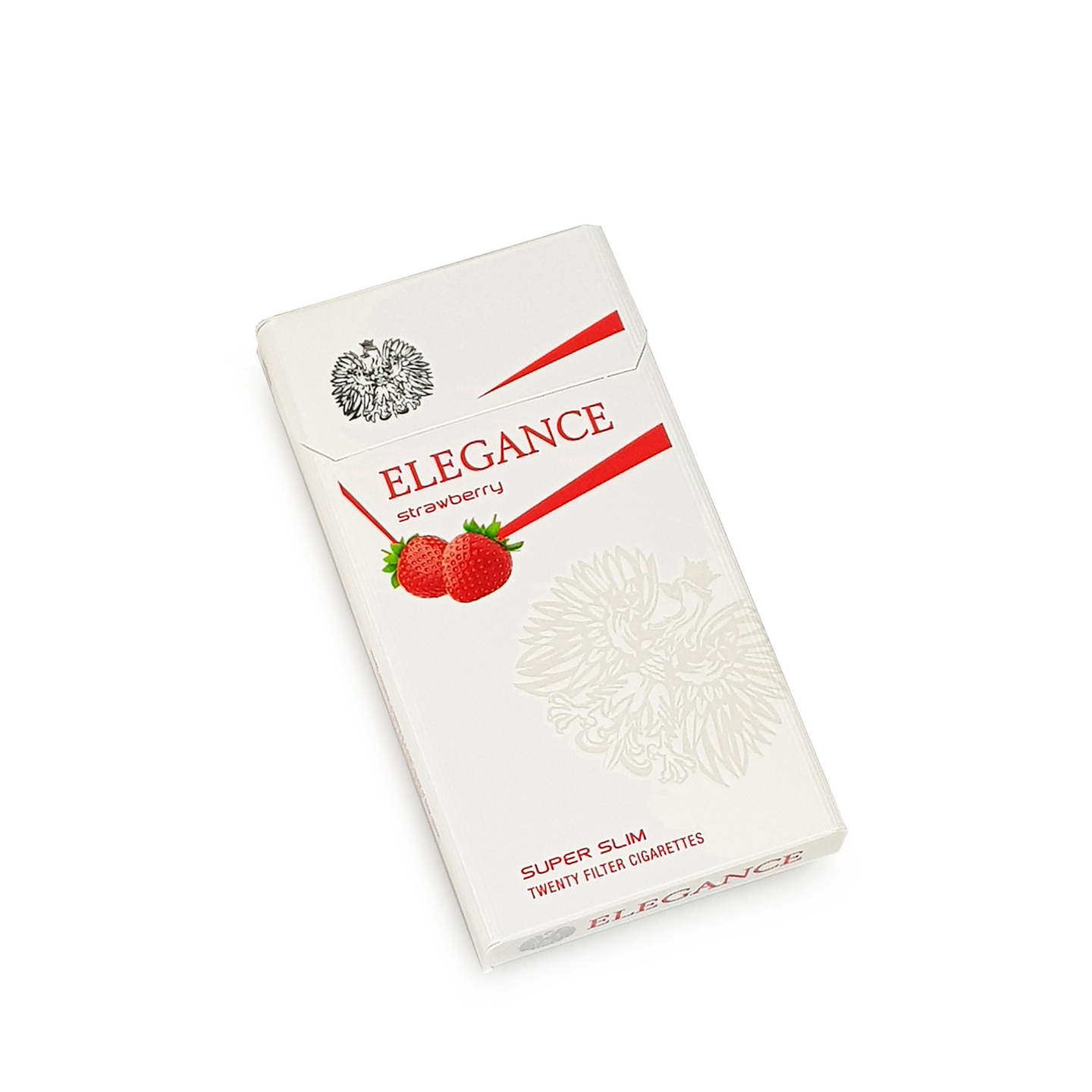 Cigarro Elegance Super Slim Morango - Pacote com 10 - Tabacaria Camilo ...