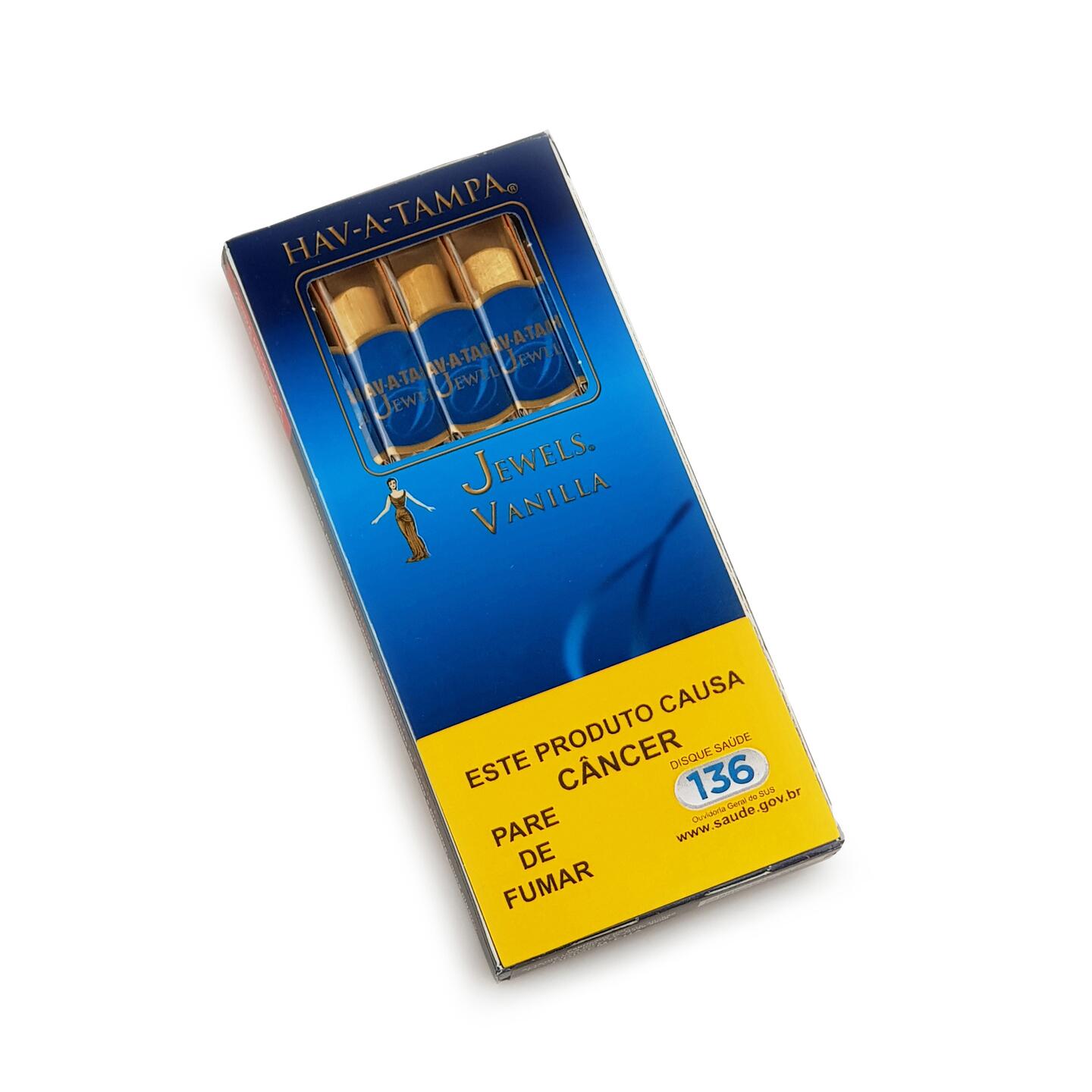 Cigarrilha Hav a Tampa Vanilla - Pt (5) - Tabacaria Camilo - Cachimbos e Charutos