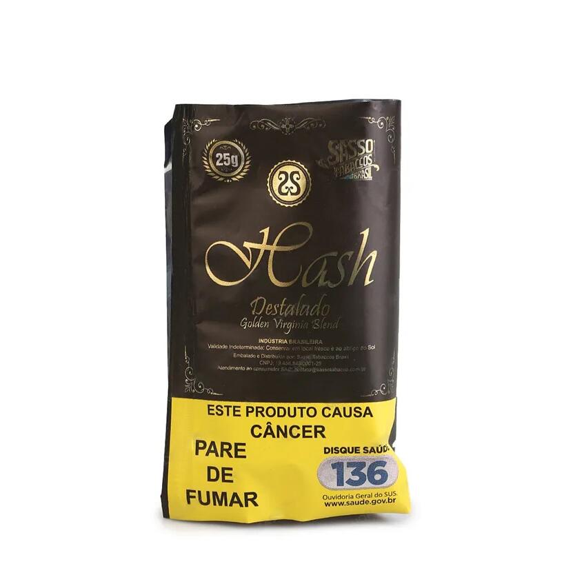 Tabaco para Enrolar Sasso Hash Virginia Blend - Pct (25g) - Blog ...