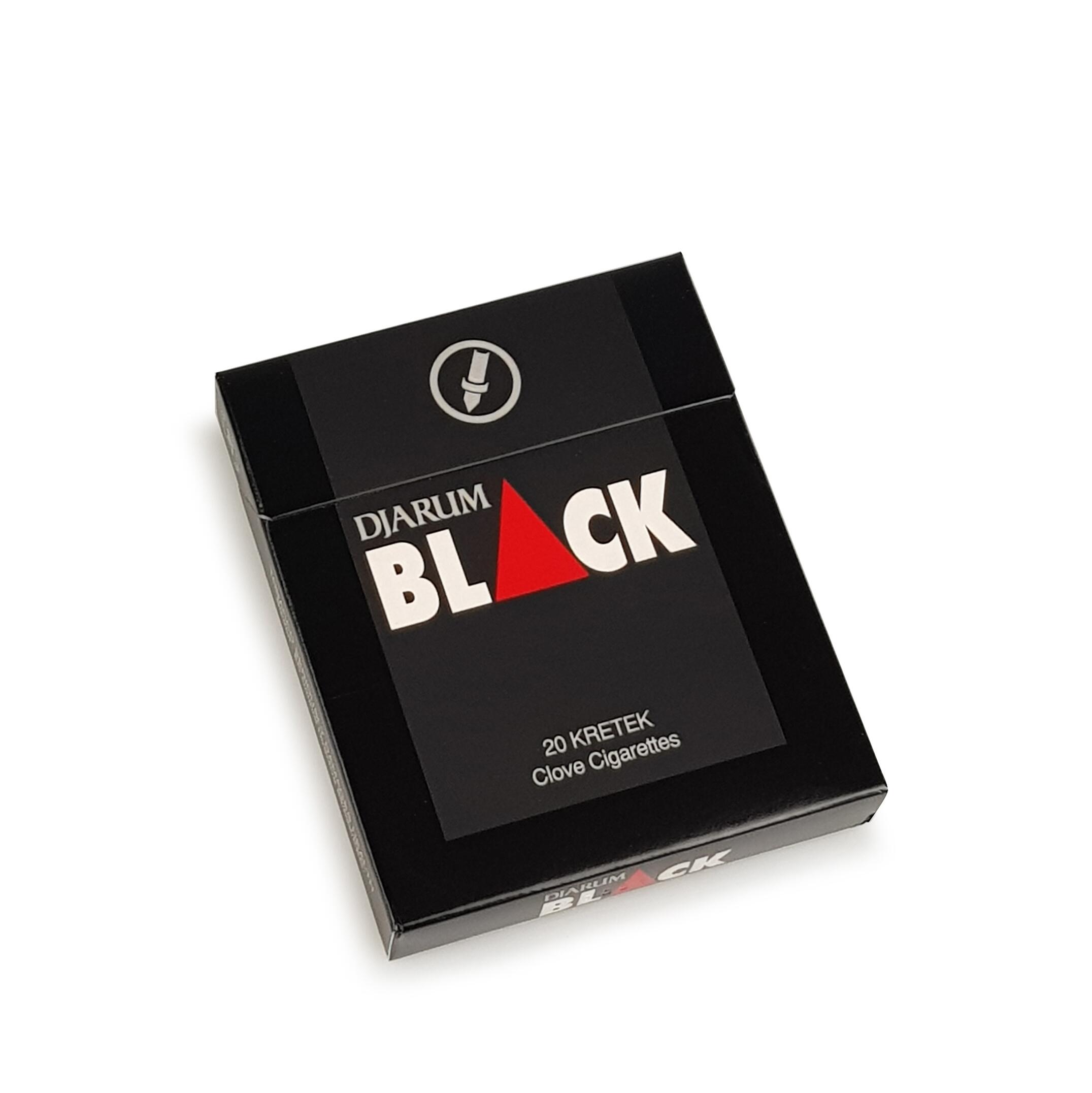 Djarum Sabores Pretos O Djarum Black Menta é Um Cigarro De Cretek Com