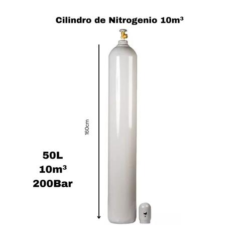 Comprar Cilindro de Nitrogenio 10M3 ONU 1066 NITROGENIO, COMPRIMIDO 2.2 ...