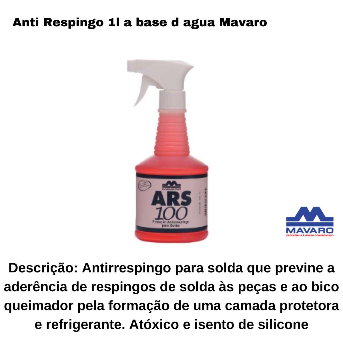 Anti Respingo 1L Base d'agua Mavaro - R$42,00