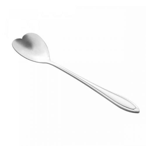 Comprar Conjunto Com 4 Colheres Inox Para Chá Heart Prateado - R$24,98 ...