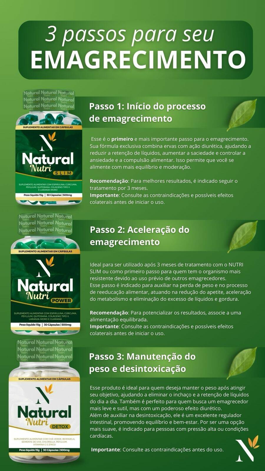 Comprar Natural Nutri DETOX c/30und - a partir de R$180,50