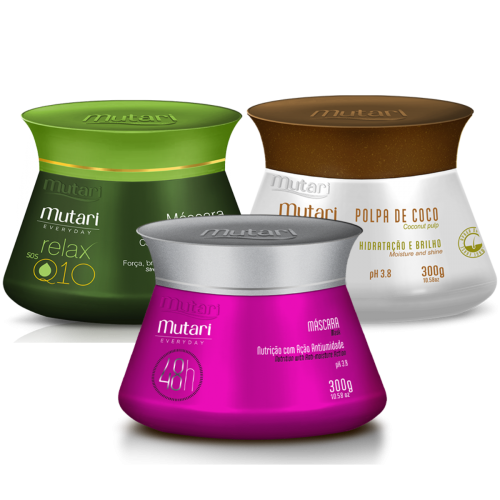 Mutari Cronograma Capilar - Reconstrução do Fio