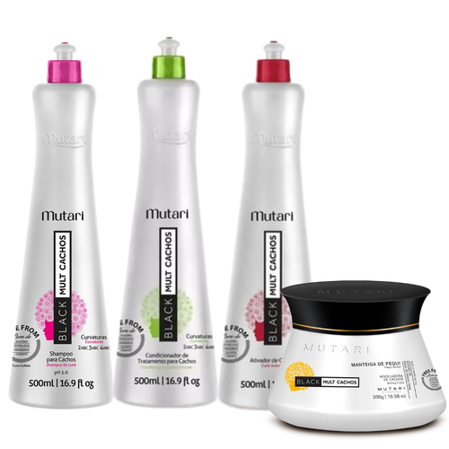 Kit de Tratamento Para Cachos Mutari Black Mult cachos - a partir de R ...