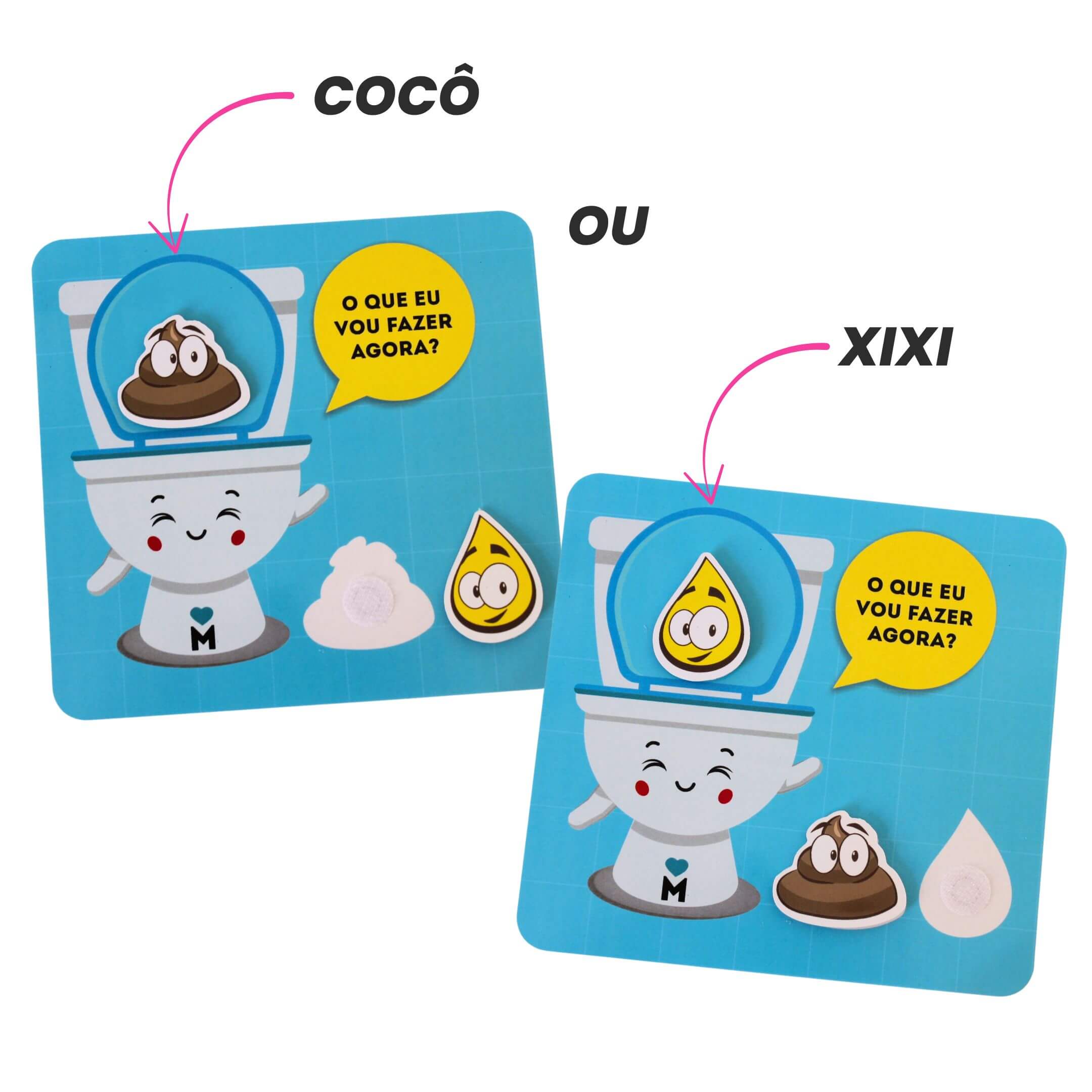 Rotina do Xixi e Cocô: Atividade de Desfralde para Autistas - a partir de R$21,44