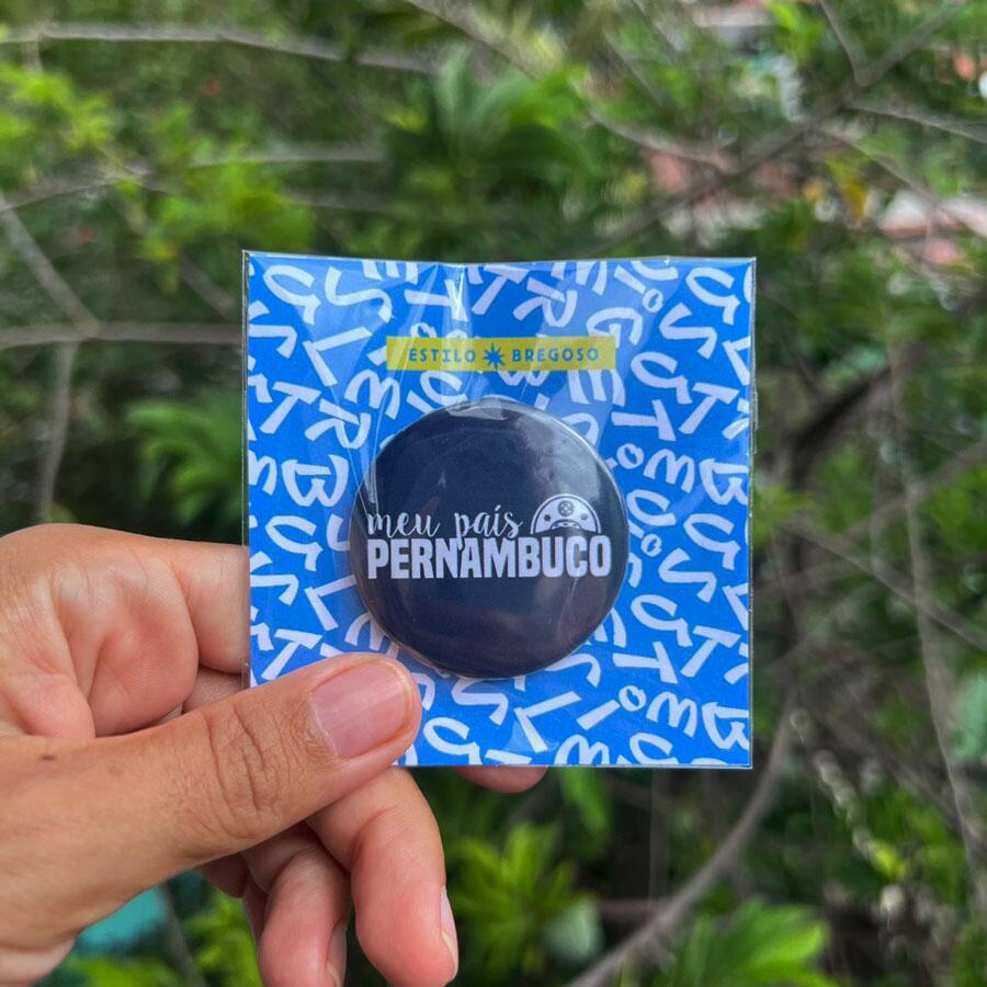 Comprar Botton - Meu País Pernambuco - R$6,90