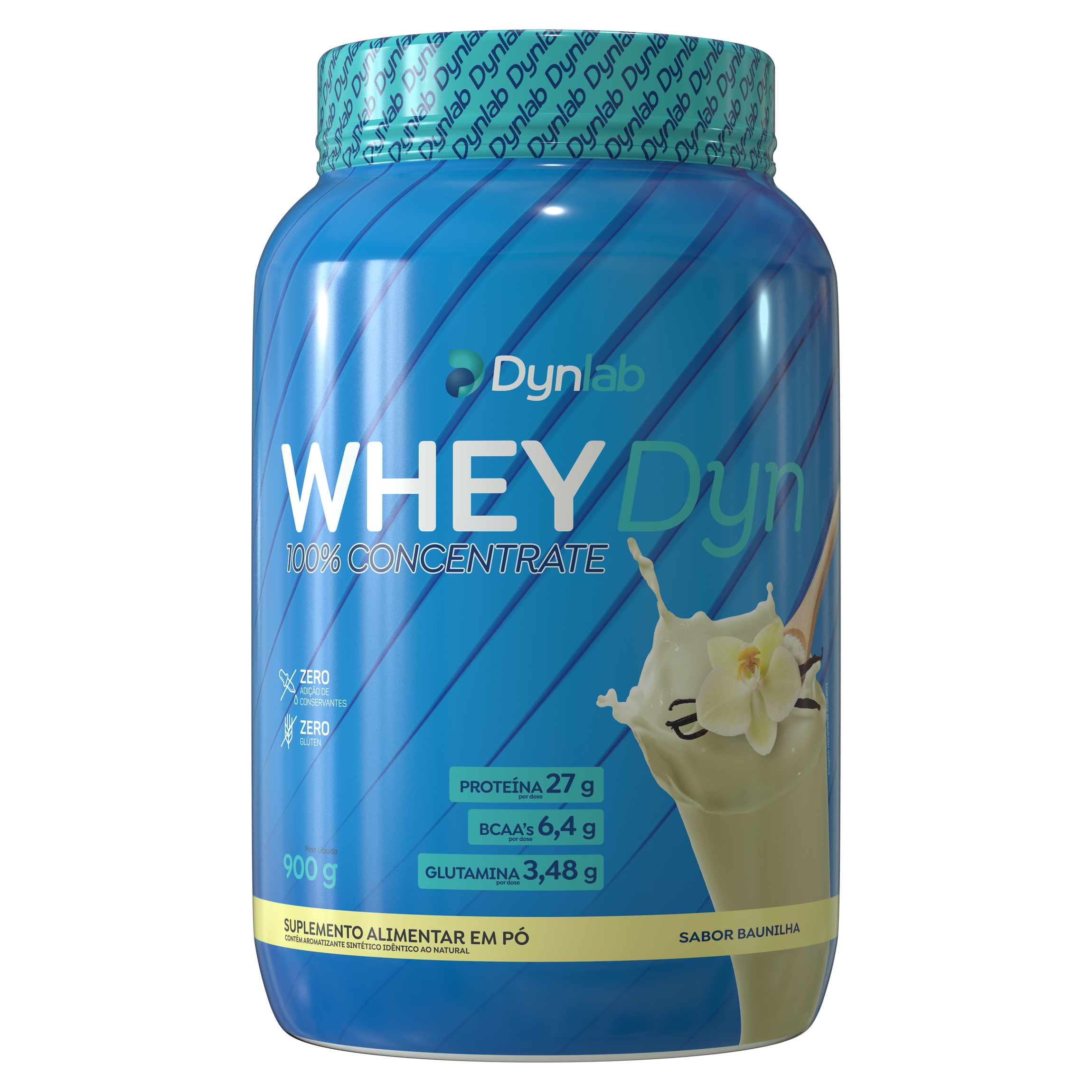 Comprar WHEY DYN CONCENTRATE - Sabor Baunilha - 900g