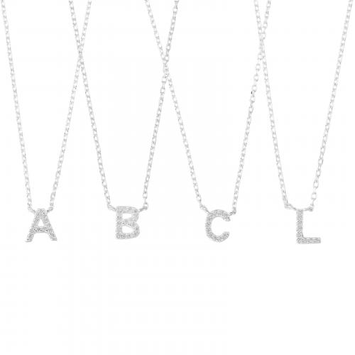 Comprar Colar inicial letra fixa - Maria Pratas | Varejo de Jóias em ...