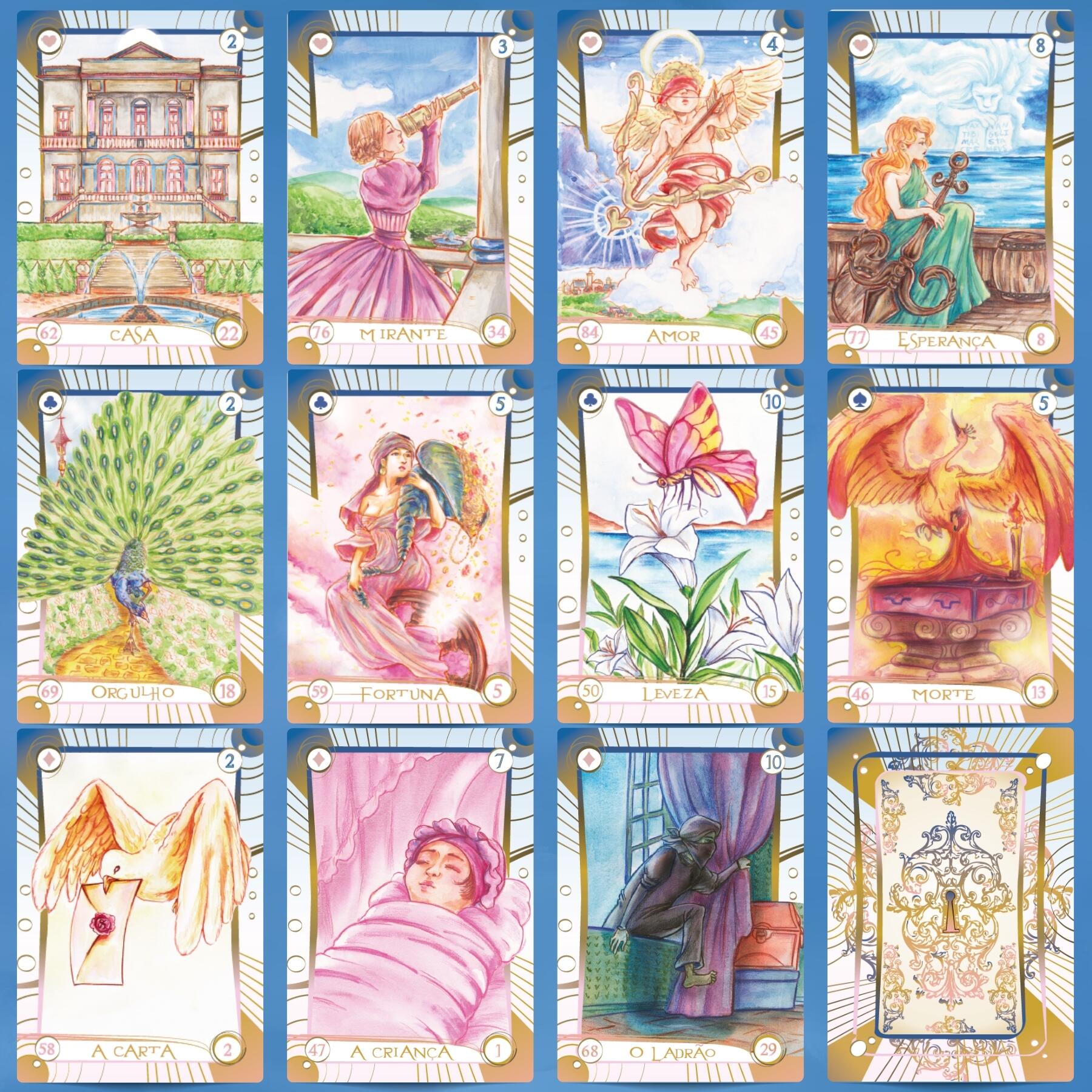 Comprar Baralho Vera Sibilla Italiana - Editora Alfabeto