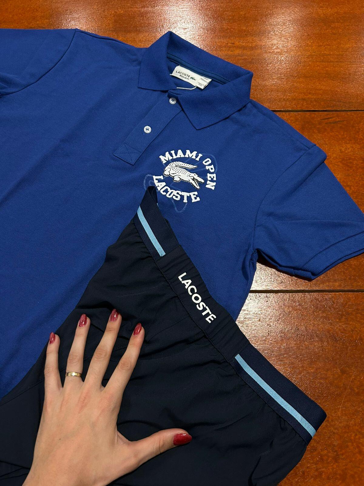 Comprar CAMISA POLO LCS AZ +BERMUDA LCS AZ RY LN - a partir de R$235,19