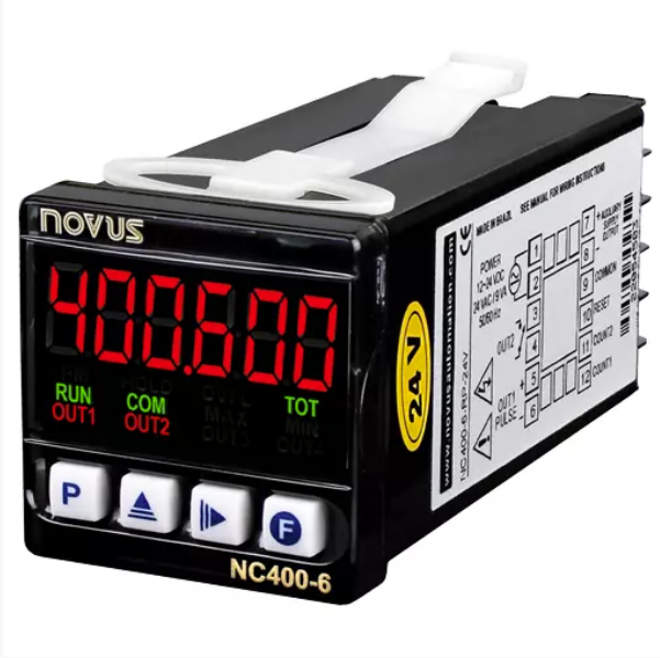 Comprar CONTADOR NOVUS NC400-6-RP - Saída: 1 Relé SPST e 1 Pulso ...
