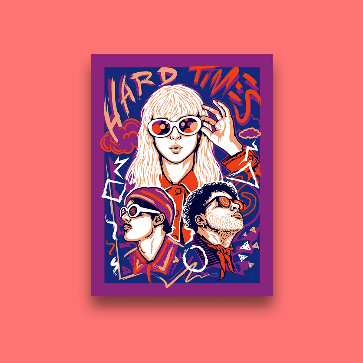 Poster Hard Times - Paramore - a partir de R$23,65