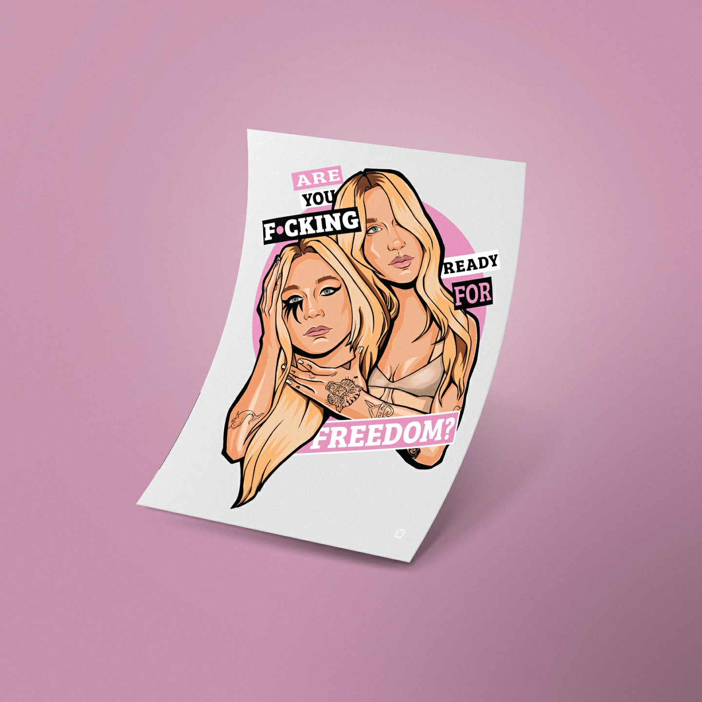 Comprar Poster Are You F*cking Ready For Freedom? - a partir de R$28,40 ...