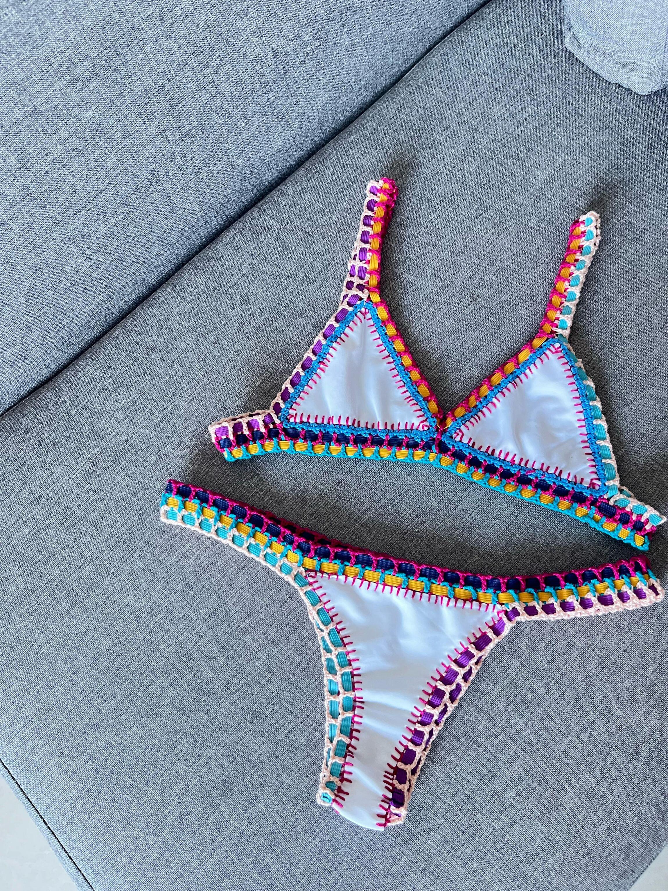 Comprar Conjunto Regata Branco - Crochê Colors - a partir de R$201,60 ...