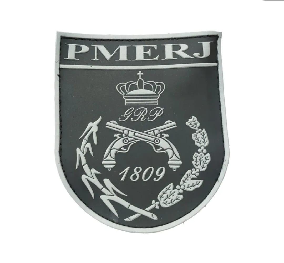 Comprar BRASÃO GRP PMERJ EMBORRACHADO - R$14,00 - CASA DO MIKE