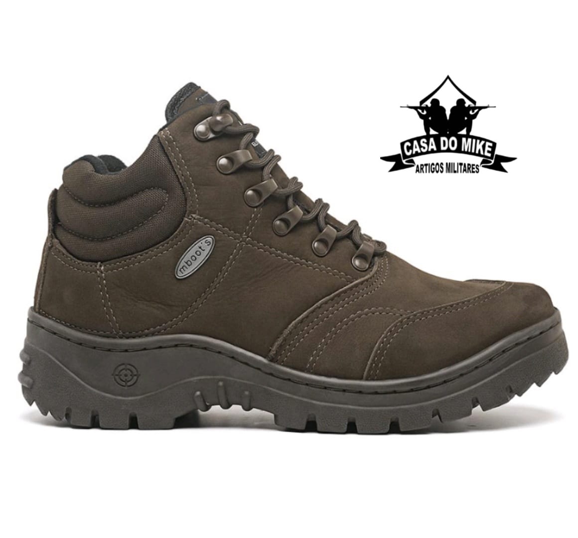 Comprar Bota Trekking Street - Nobuck Marrom - CASA DO MIKE