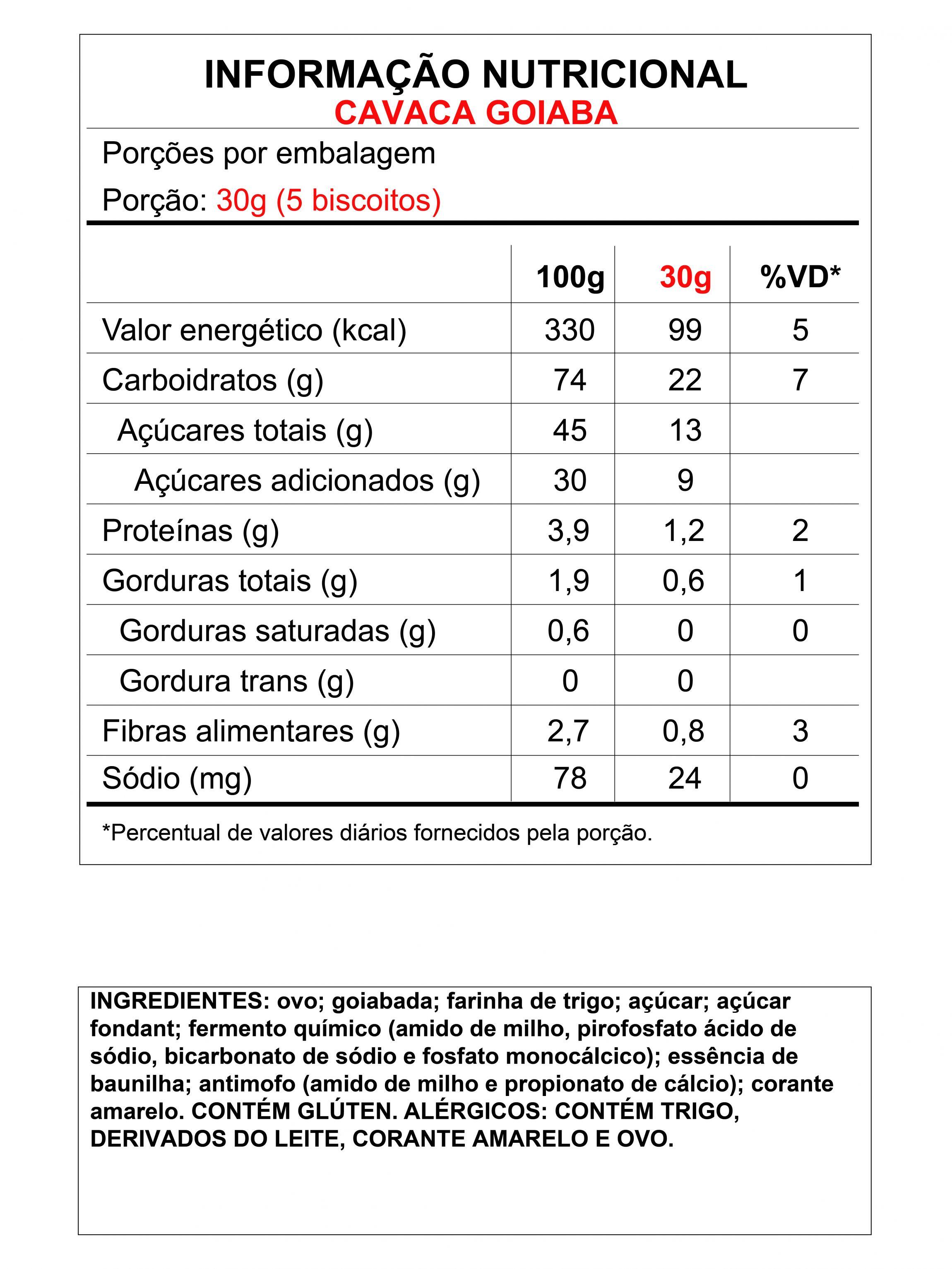 Biscoito Rechado Cavaca de Goiabada | Bem Feitus - de R$19,59 a R$58,79
