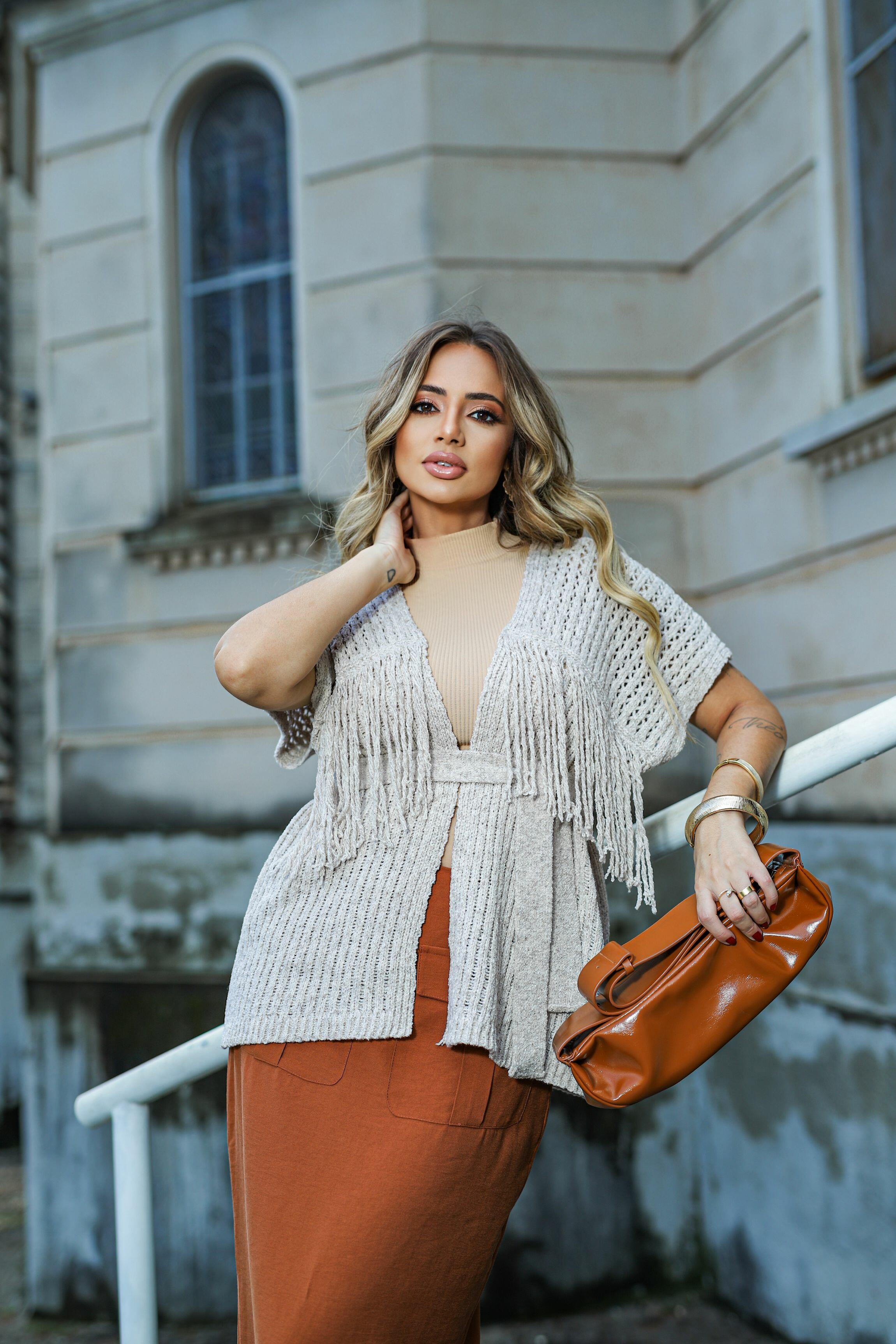 Comprar COLETE MOUSSE BOHO SASHA COD 2524 - a partir de R$30,01 ...