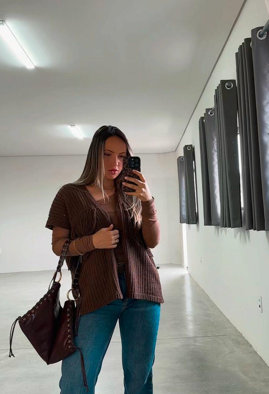 Comprar COLETE MOUSSE BOHO SASHA COD 2524 - a partir de R$66,00 ...