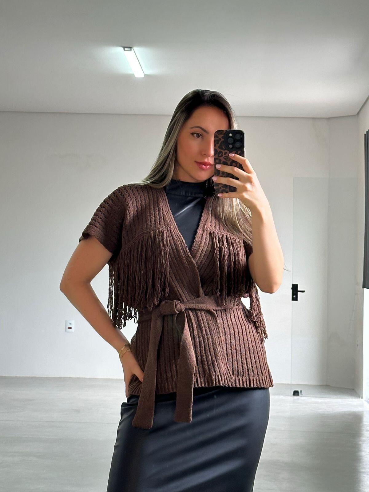 Comprar COLETE MOUSSE BOHO SASHA COD 2524 - a partir de R$66,00 ...