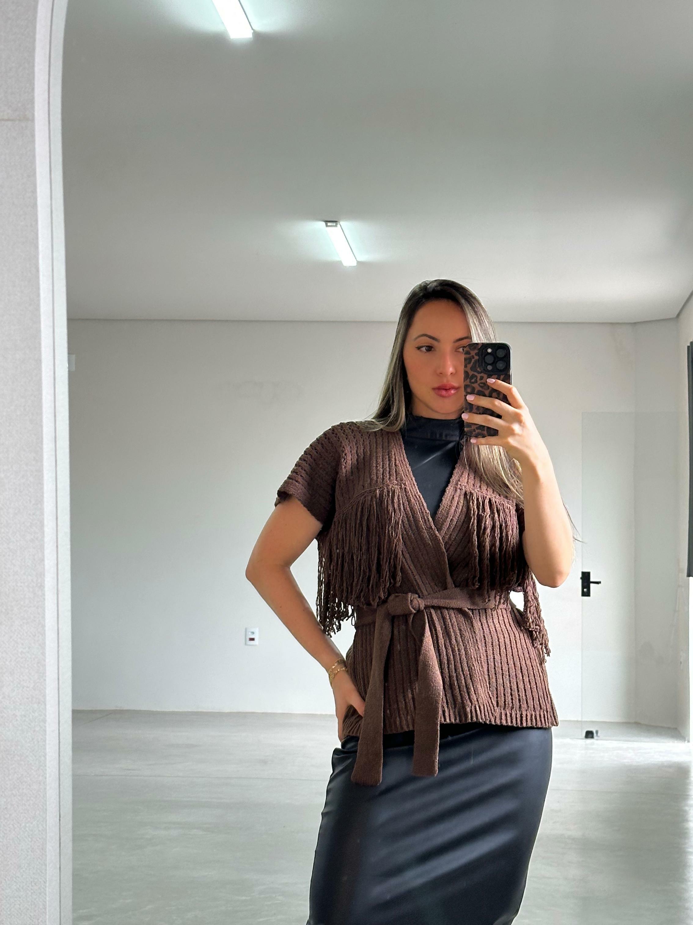 Comprar COLETE MOUSSE BOHO SASHA COD 2524 - a partir de R$66,00 ...