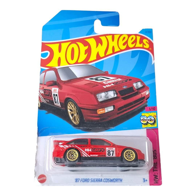 Comprar Hot Wheels Ford Sierra Cosworth 1987 Vermelho (Bolha Trincada ...