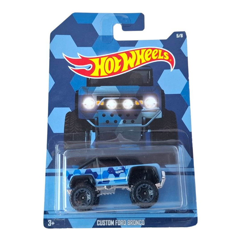 Hot Wheels Ford Bronco Custom Azul - a partir de R$38,79